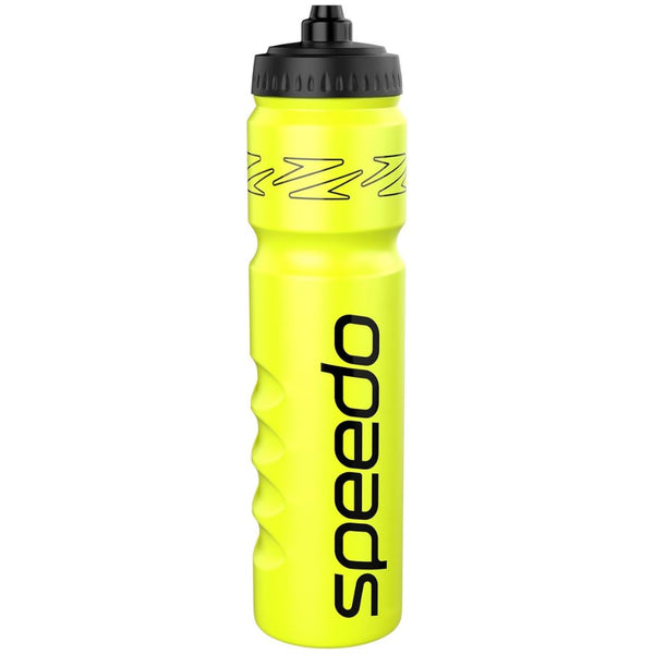 Speedo 1L Water Bottle Hyper Yellow Black - Team Aquatic Supplies